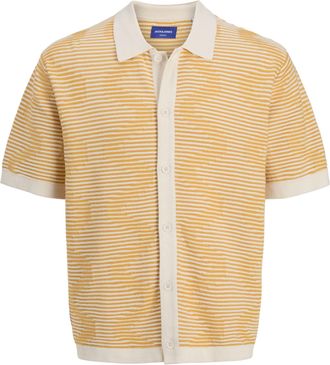 Jack & Jones Jorparos Jacquard Knit Ss Polo