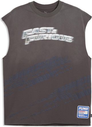 Puma x FAST & FURIOUS Cut-Off T-Shirt Relaxed Herren, Accessoires, Grau, 3XL