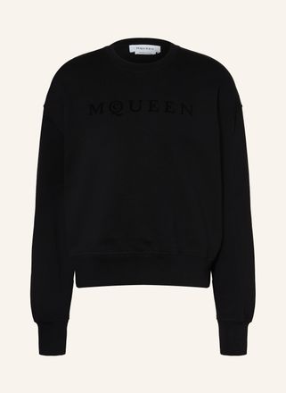Alexander McQueen Mcqueen Sweatshirt schwarz