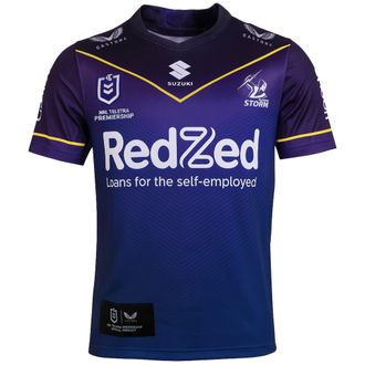 Castore Melbourne Storm Herren Lila Replica Heimtrikot