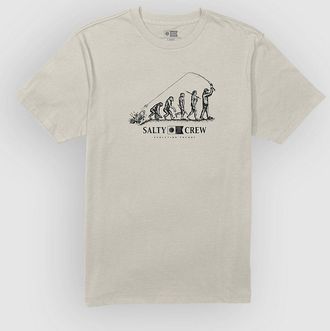 Salty Crew Evolution Theory T-Shirt moonbeam