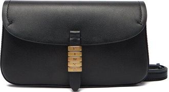 Pinko Handtasche Saddle Flat AI 25-26 PCPL 105349 A1ZX Schwarz