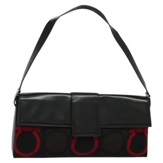 Ferragamo Pre-owned Canvas Handtaschen - - Pre-owned - Damen - Schwarzk - ONE SIZE