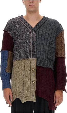 Dolce & Gabbana Homme, Pulls, Multicolore, Taille: S Cardigan Re-Edition