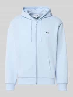 Lacoste Regular Fit Sweatjacke aus Baumwoll-Mix