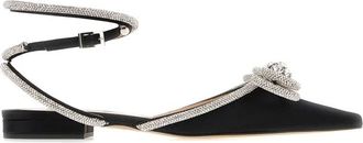 Mach & Mach Mach & Mach, Femme, Chaussures, Noir, Taille: 36 EU Ballerine en satin Double