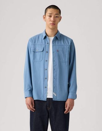 Levi's Chemise workwear &agrave; manches longues - Bleu