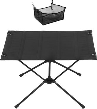 Aboofan WHAMVOX Leichter Tragbarer Aluminium Klapptisch mit Netzfach Schnelles Falten Stabiler Outdoor Campingtisch für Picknick BBQ Wandern und Camping Kompa
