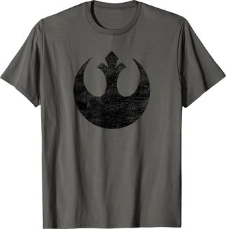 Star Wars Rebel Alliance Logo Weathered Light T-Shirt