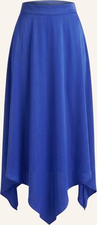 Helene Galwas Rock Aus Seidensatin Ilkare blau