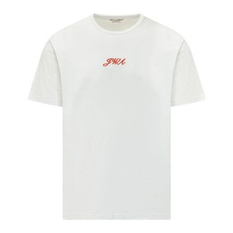 J.W.Anderson JWA Script T-Shirt - - Tops - Herren - Wei&szlig; - L