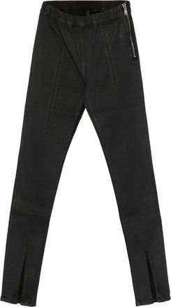 Rick Owens Front-split Zip-detail Jeans