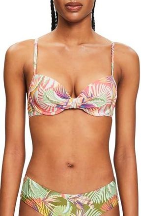 Esprit Palm Beach RCS Pad.Bra Bikini, 640/Coral Red, 44/D Femme