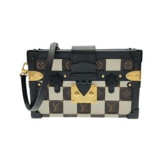 Louis Vuitton Pre-owned Petite Malle Umh&auml;ngetasche - - Pre-owned - Damen - Schwarzk - ONE SIZE