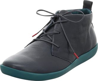 Think Damen Nature Chromfrei Gegerbte Nachhaltige Halbschuhe, Navy 8000, 38 EU Schmal