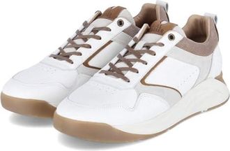 Bullboxer 7CI0100102 1134 Décoration en cuir lisse pour homme Blanc, Blanc., 43 EU