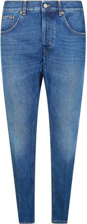 Dondup Homme, Jeans, Bleu, Taille: W36 Jean Coupe carotte Dian