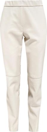 Tuzzi Nero Modische Leder-Look Komfort Hose - - Trousers - Damen - Beige - XL