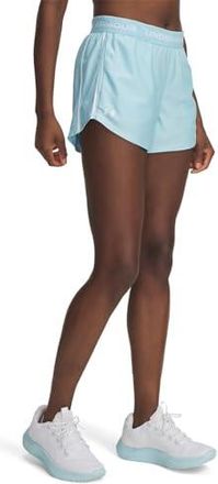 Under Armour Tech Play Up Shorts, (494) Stream / / Blanc, Taille M Femme