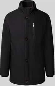 Bugatti Jacke mit Stehkragen und Rei&szlig;verschlusstaschen