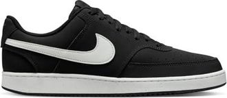 Nike Nike Baskets Court Vision Low V2 Premium pour Homme, Noir/Blanc Sommet, 45 EU