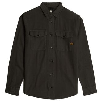 G-Star Herren Marine Slim Hemd, Grau (Asfalt gd D24963-D454-B575), XL