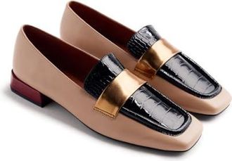 Gioseppo Mocassins Fridley pour Femme, Beige, 38 EU