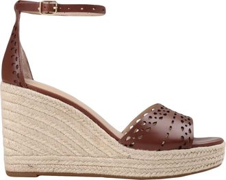 Ralph Lauren HAANA PERFORATED LEATHER ESPADRILLE