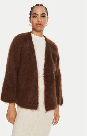 Dixie Strickjacke M277K004A Braun Relaxed Fit