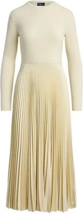 Polo Ralph Lauren Femme, Robes, Blanc, Taille: 40 FR Robe &Eacute;l&eacute;gante pour Femmes