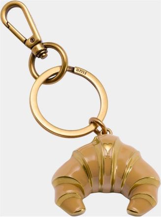 Ami Femme, Accessoires, Beige, Taille: ONE Size Ami de Coeur Croissant Keyring