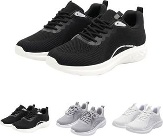 Generic Baskets &agrave; enfiler pour femme avec doublure en maille respirante - Confortables - Pour la marche, lathl&eacute;tisme, la gym, le tennis - Antid&eacute;rapantes - L&eacute;g