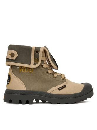 Palladium Schn&uuml;rstiefeletten Baggy Hawkins Police 94623-308-M Gr&uuml;n