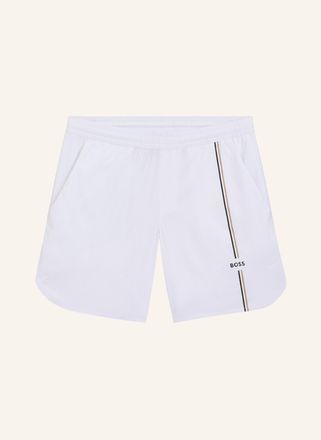 HUGO BOSS Kurze Hose Sh_Toc Game 8 Inch Regular Fit weiss