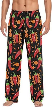 Generic Pantalon de pyjama pour homme avec poches, Multi 17, L