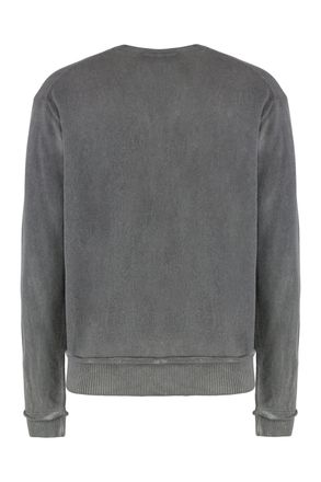 Our Legacy Mens V-Neck Wool Parallel Sweater Grey Merinos