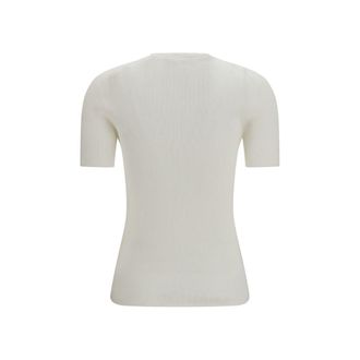 Fendi Womens White Cotton Sweatshirt Clothing