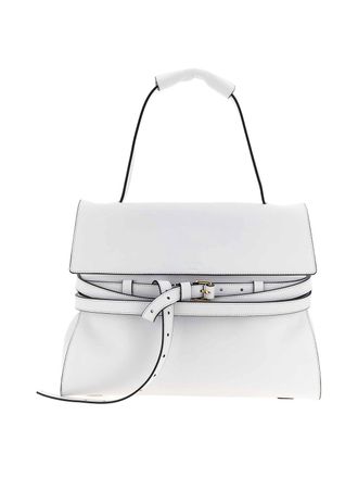 Moschino Sac Port&eacute; &Eacute;paule - Blanc