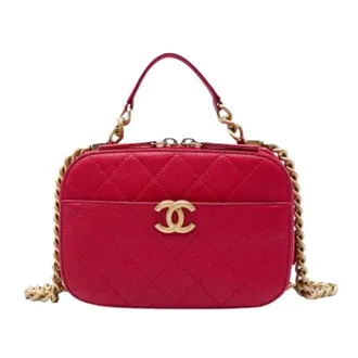 Chanel Sacoche Vintage doccasion - Femme - Pre-owned - Rouge - Taille: ONE Size