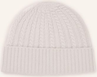 S.Marlon S.Marlon Cashmere-M&uuml;tze weiss
