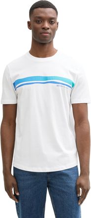 Tom Tailor Herren 1046138 T-Shirt, 20000 - White, XL EU