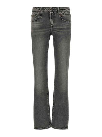 R13 Bootcut Jeans - Schwarz
