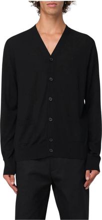 Dsquared2 Homme, Pulls, Noir, Taille: XL VNeck Merino Wool Cardigan