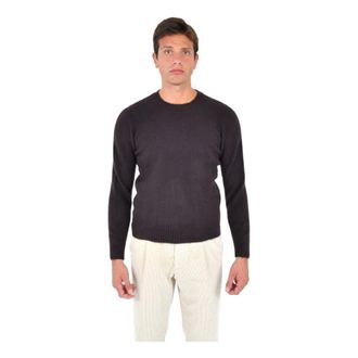 Drumohr Homme, Pulls, Brun, Taille: L Pull ras du cou en cachemire