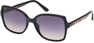 Guess Femme, Accessoires, Noir, Taille: 55 MM Gu00100 Lunettes de soleil