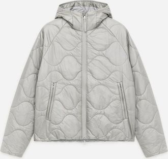 Arket ACTIVE Kapuzenjacke -Grau