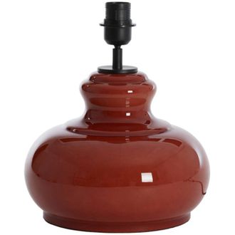 Light & Living Light & Living - tischlampe - Verde - rot - glas - einzelne