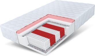 FDM Matratze 160x200 H3 memory 25cm Multipocket Taschenfederkern 7 Zonen visco neu