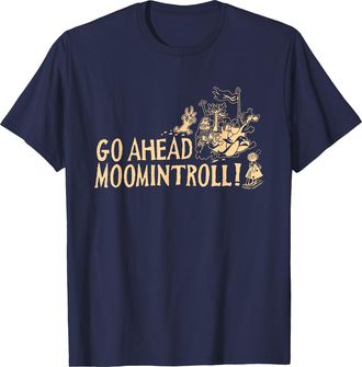 Moomin Light Go Ahead Moomintroll! Winterspiele Sport T-Shirt