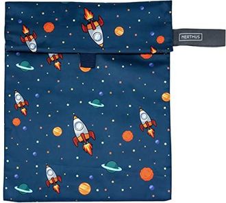 Nerthus Kitchenware Wiederverwendbare Kühltasche für Lunch, Snack, Sandwich - Weiß